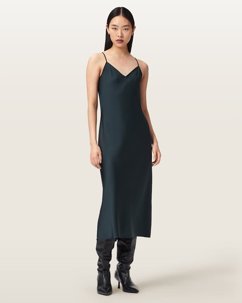 Hera 2-in-1 Midi Dress COLLEGIATE BLUE | ALLSAINTS US